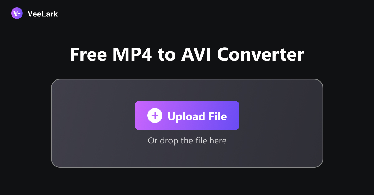 Convertitore da MP4 a AVI: converti MP4 in AVI gratuitamente e facilmente