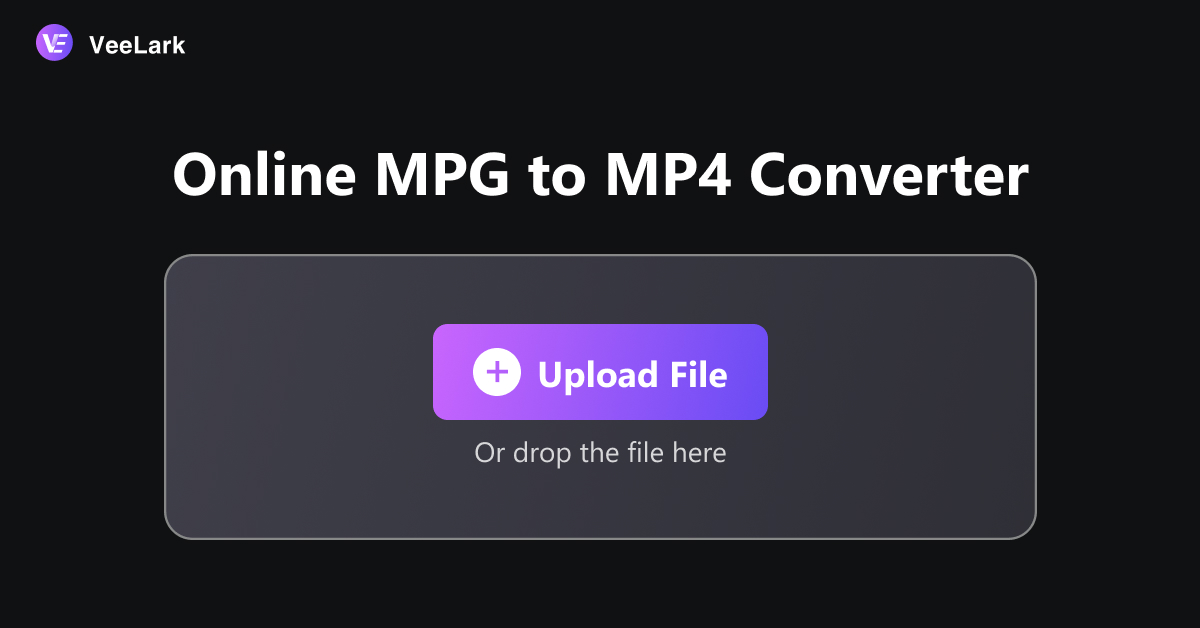 MPG To MP4 Converter Convert MPG To MP4 Online For Free